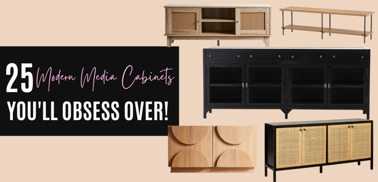 25 Mid Century Modern Media Cabinets You’ll Obsess Over - Mozie