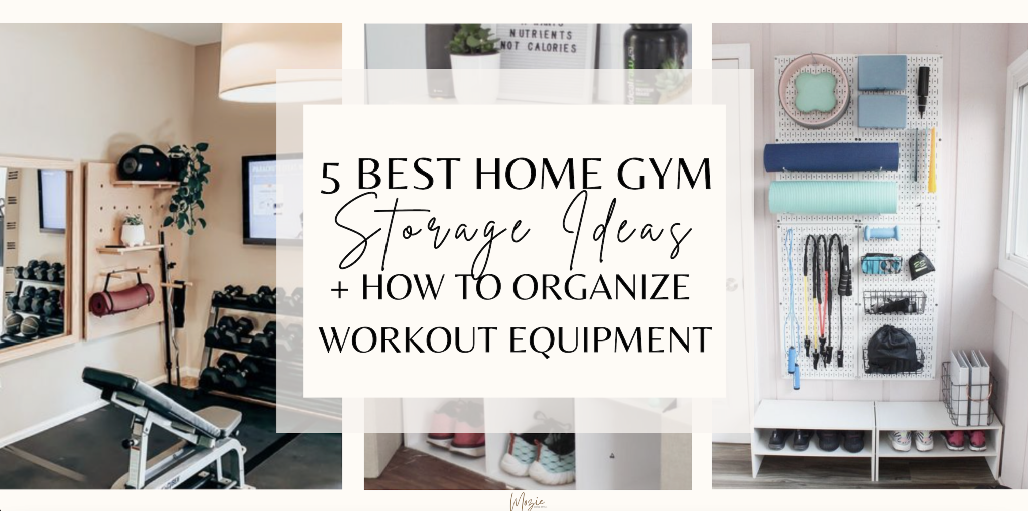 5 Best Home Gym Storage Ideas | How to Organize Workout Equipment