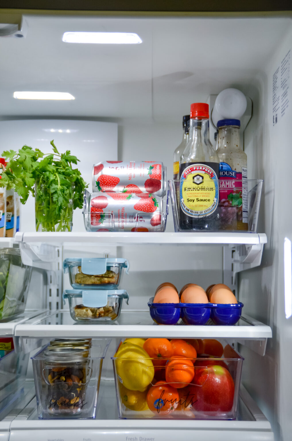 Free Printable Labels for Fridge Storage Bins | 10 Fridge Organization ...