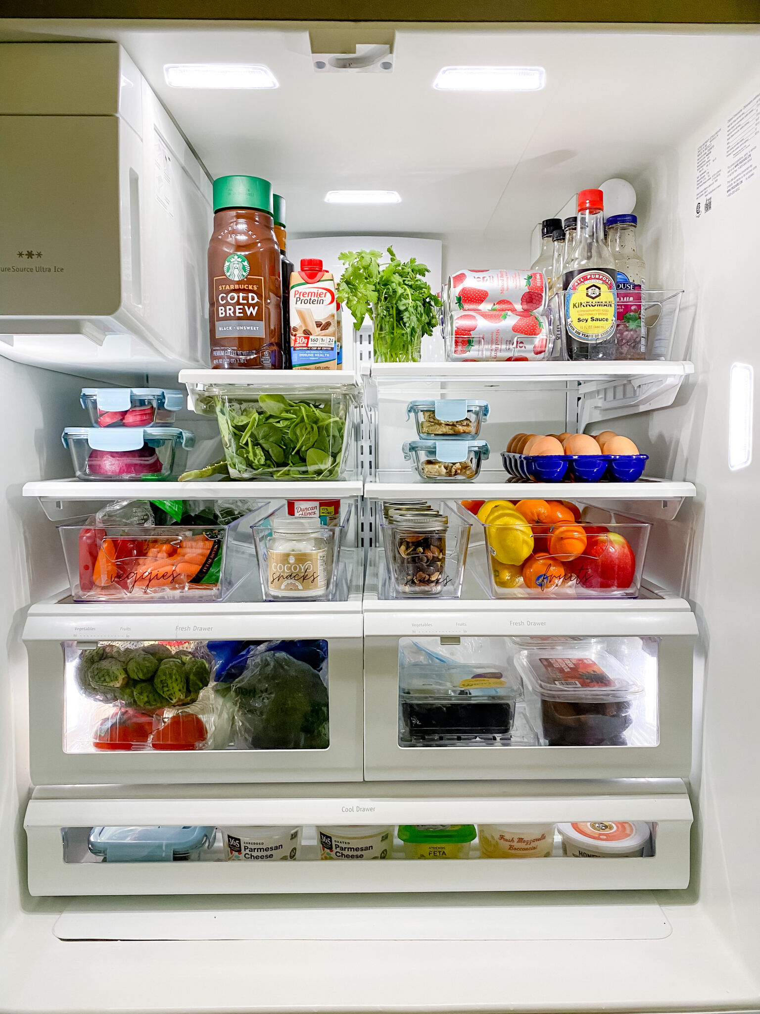 Free Printable Labels for Fridge Storage Bins | 10 Fridge Organization ...