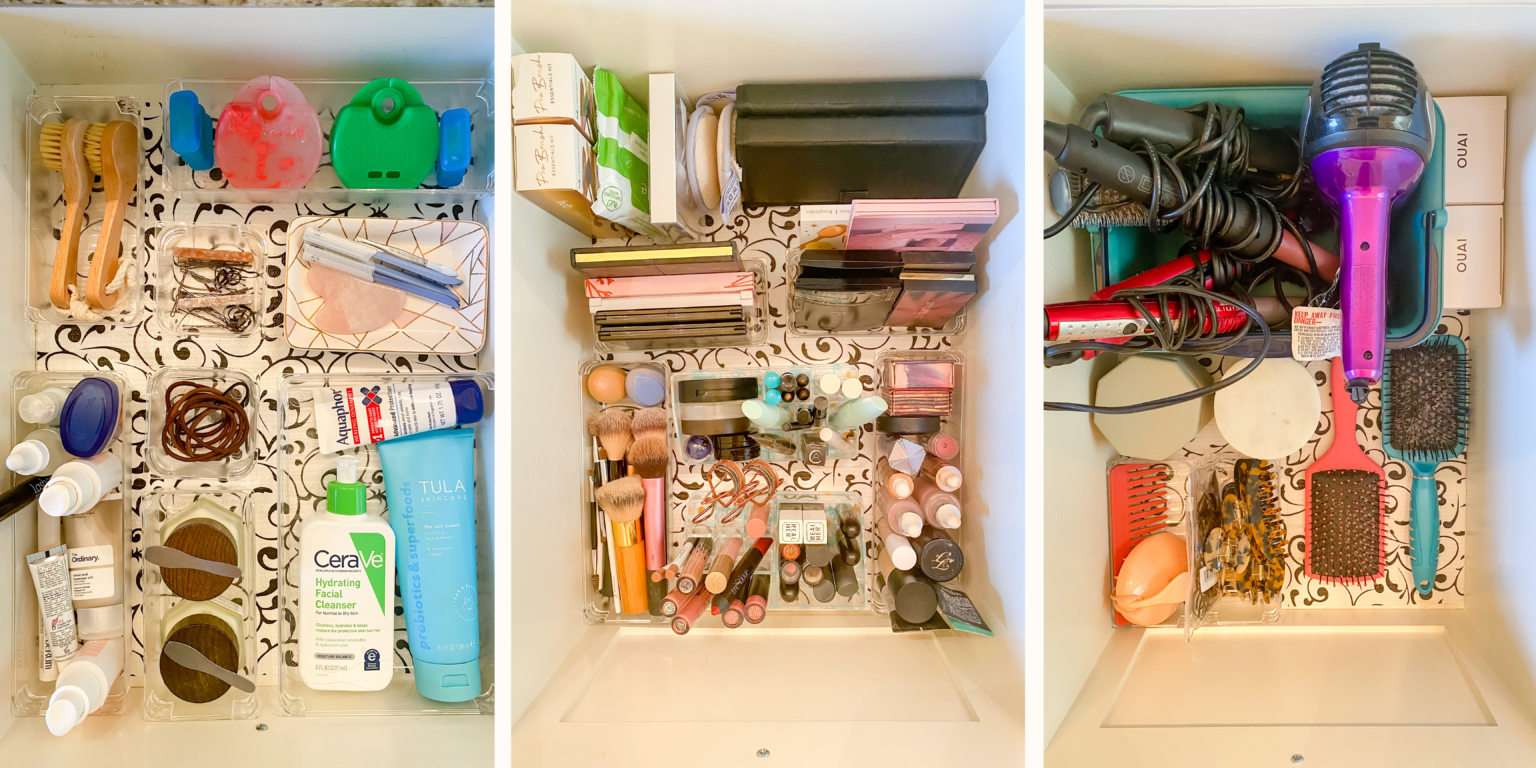 8 Best Bathroom Drawer Organizers + How We Organized Our Bathroom Drawers
