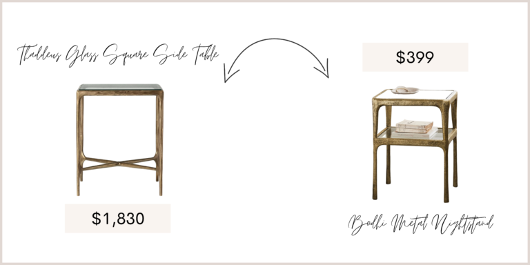15 Restoration Hardware Dupes That Will Save you $1000s - Mozie