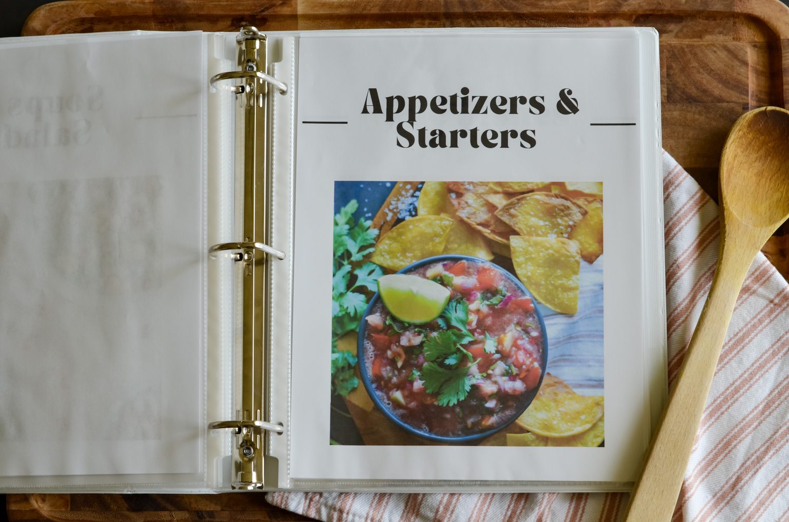 Free Printable Recipe Binder | How to Make a Recipe Binder - Mozie