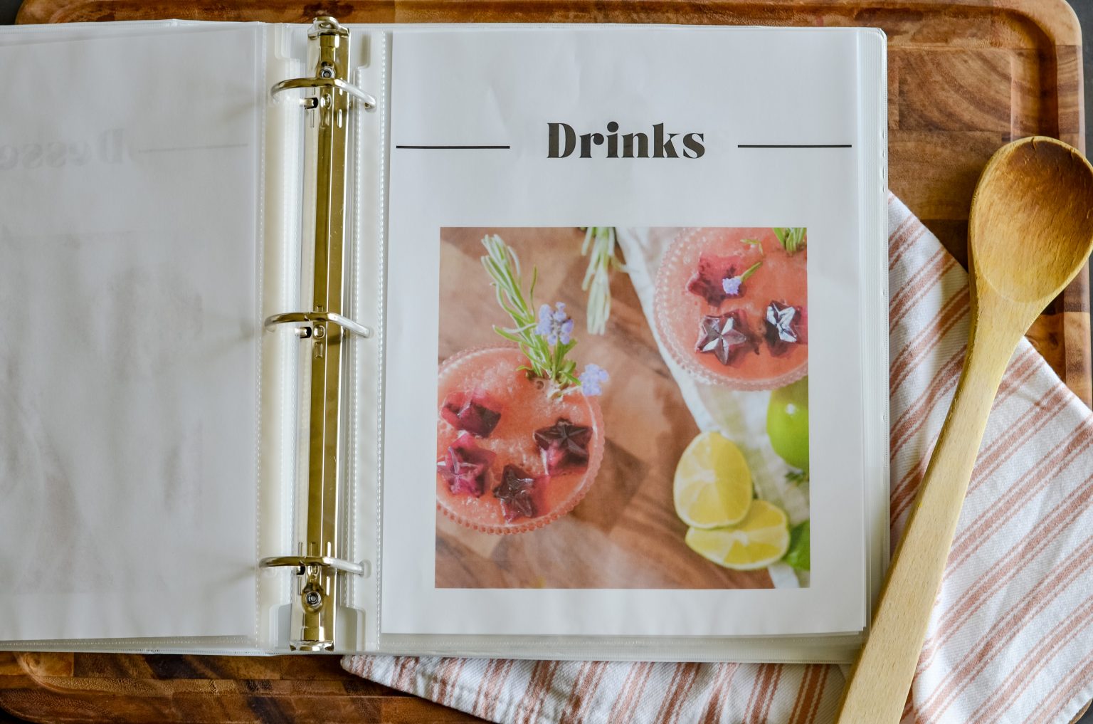 Free Printable Recipe Binder | How to Make a Recipe Binder - Mozie