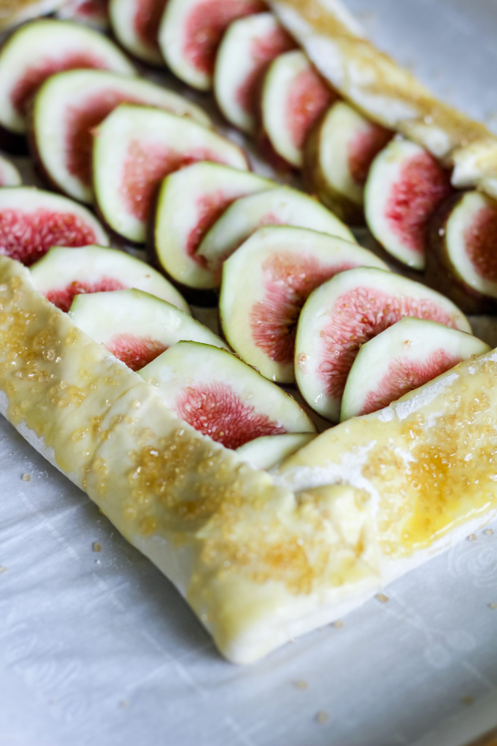 Rosemary Honey Fig Galette with Cardamom Cream Cheese - Mozie