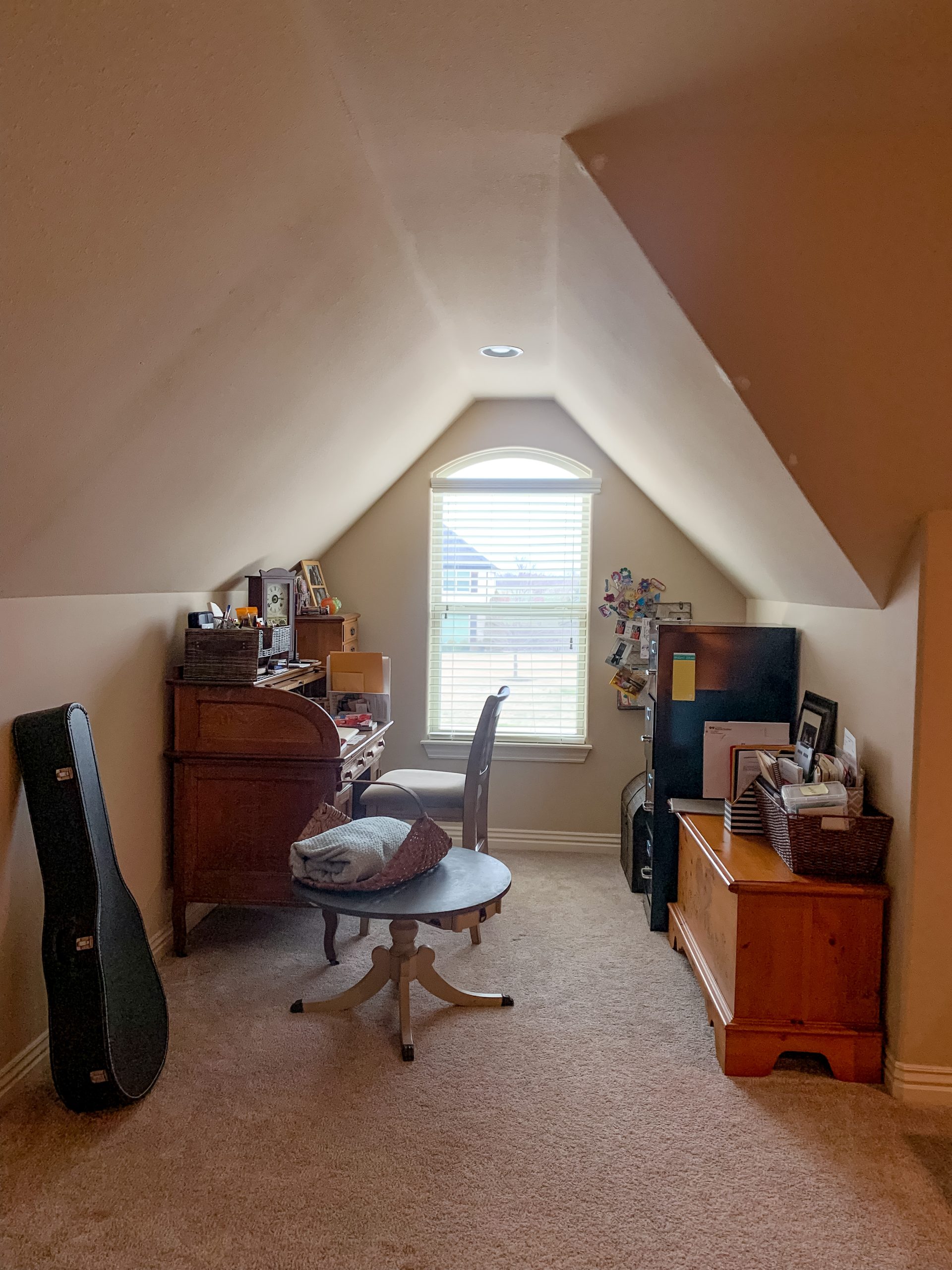 Before and After: Our Cute Built-In Home Office - Mozie