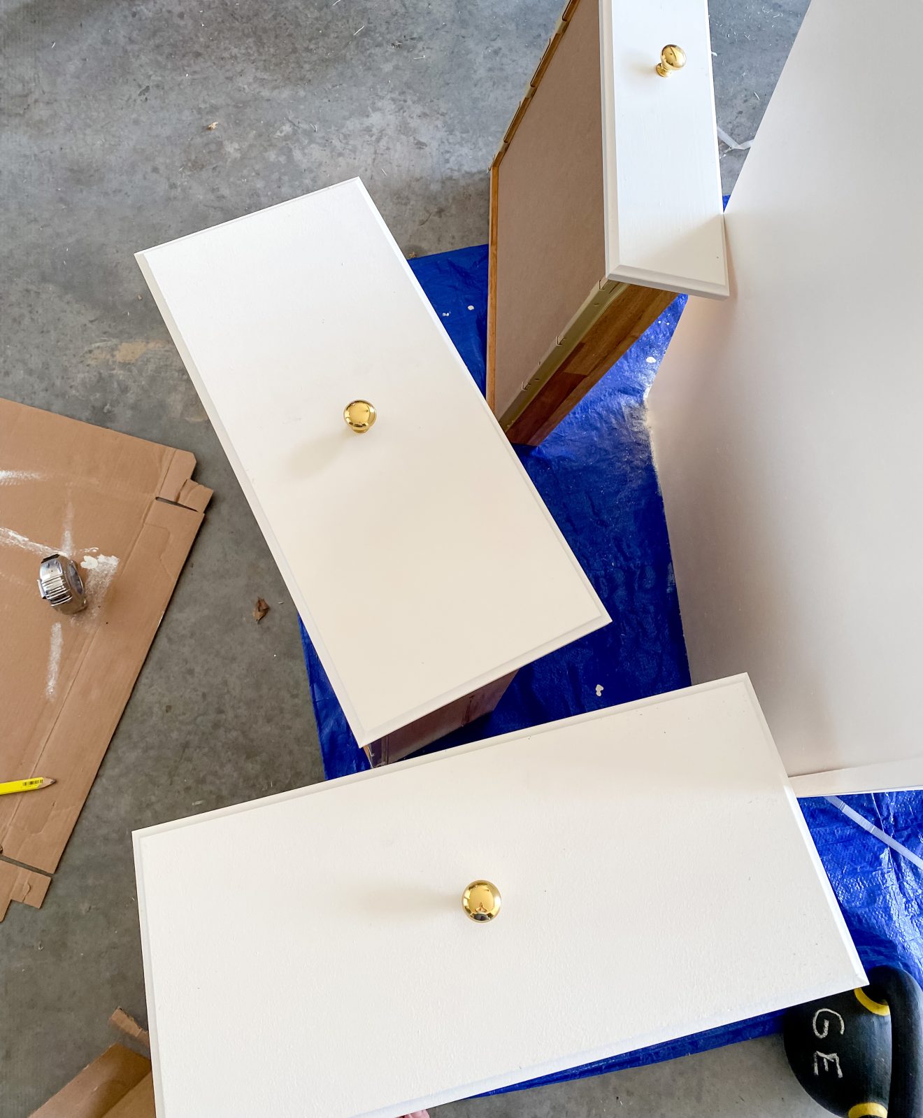 Before and After: Our Cute Built-In Home Office - Mozie