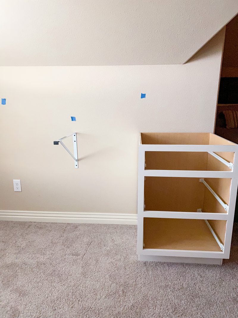 Before and After: Our Cute Built-In Home Office - Mozie