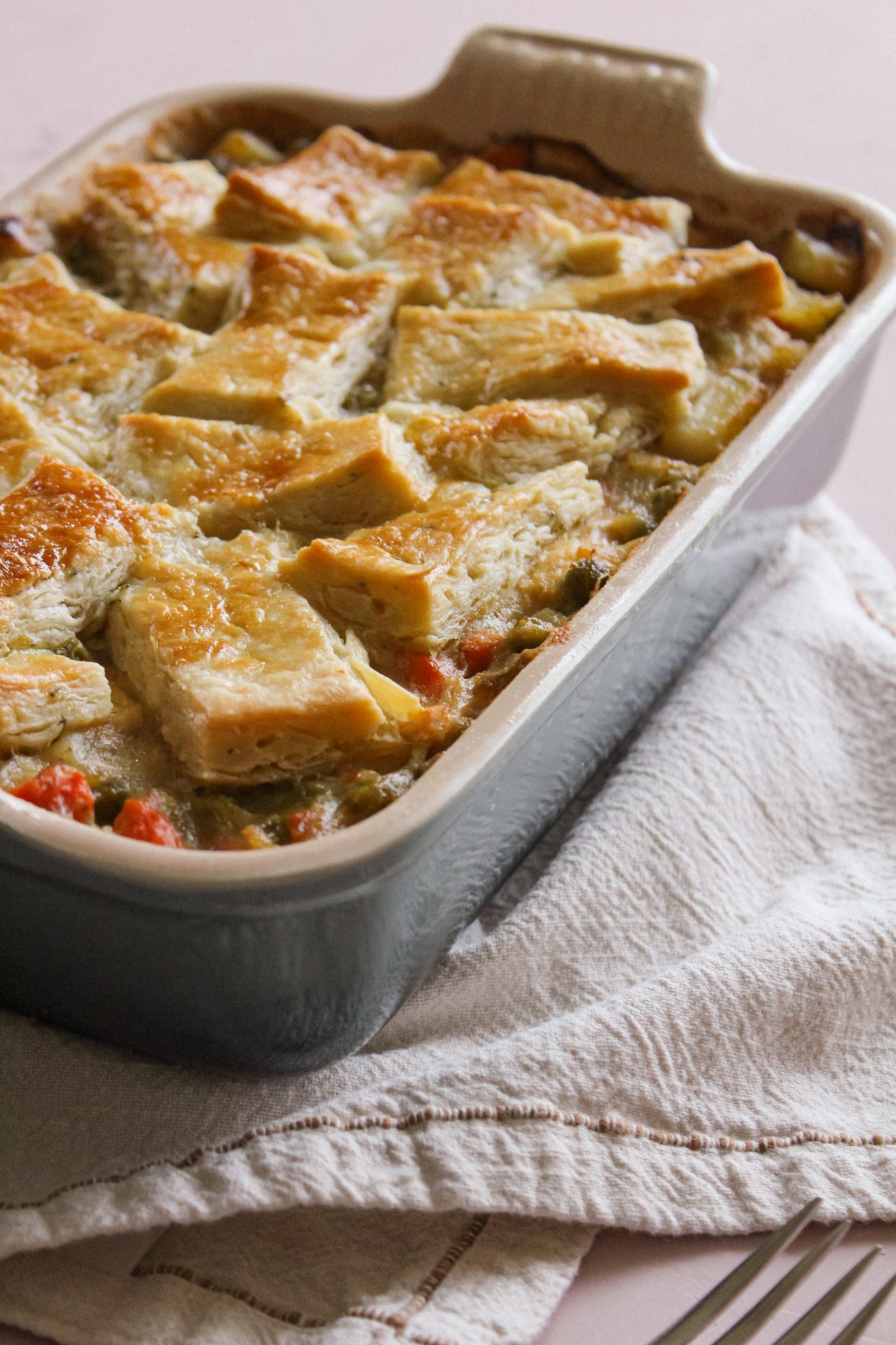 Homemade Chicken Pot Pie with Thyme Butter Pie Crust - Mozie