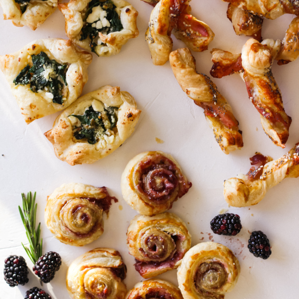 Easy Puff Pastry Appetizers | 3 Delicious Flavors - Mozie