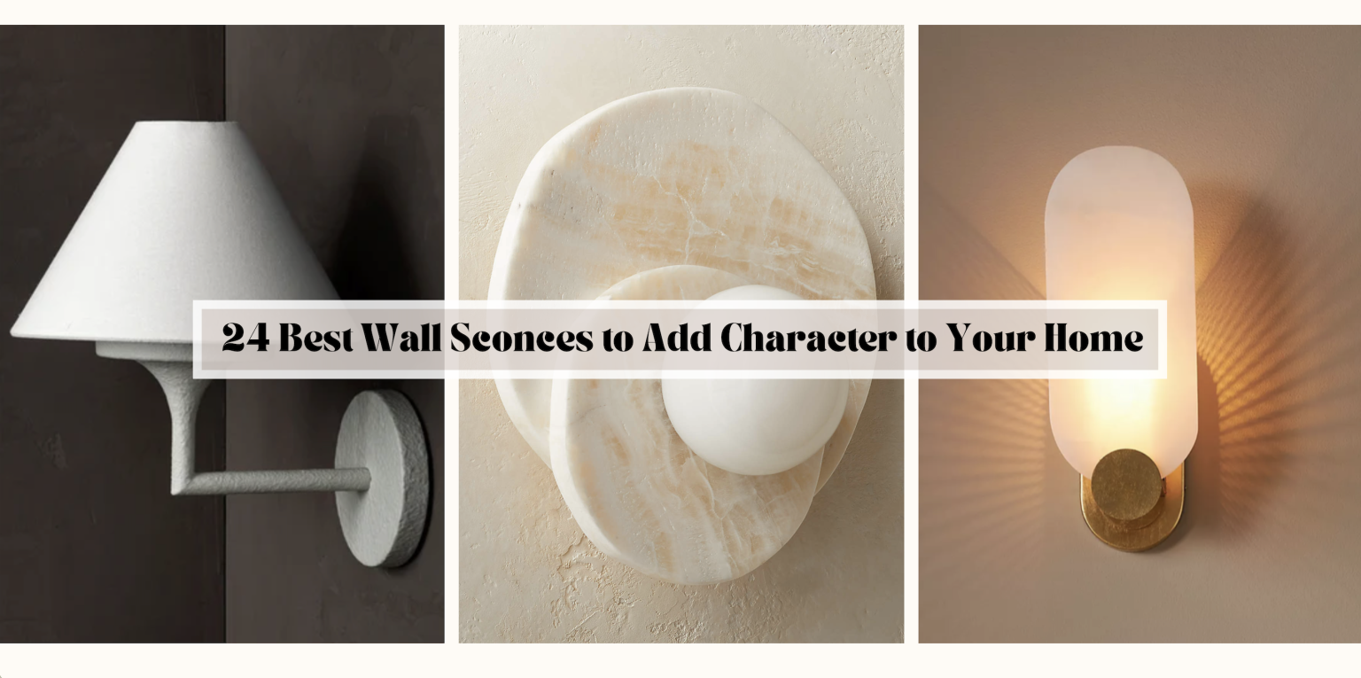 24 Best Wall Sconces to Add Character to Your Home - Mozie
