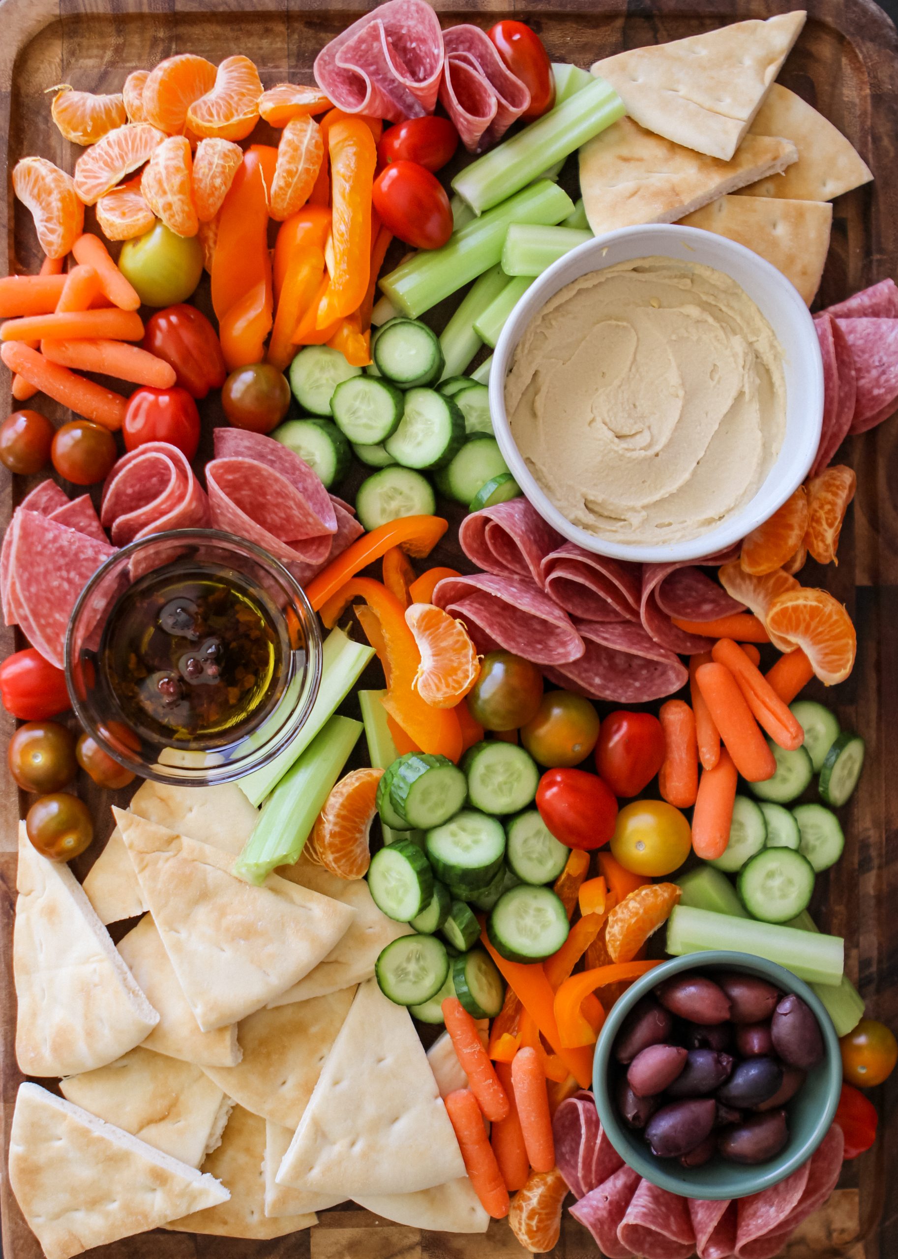 Easy Mediterranean Mezze Board - Mozie