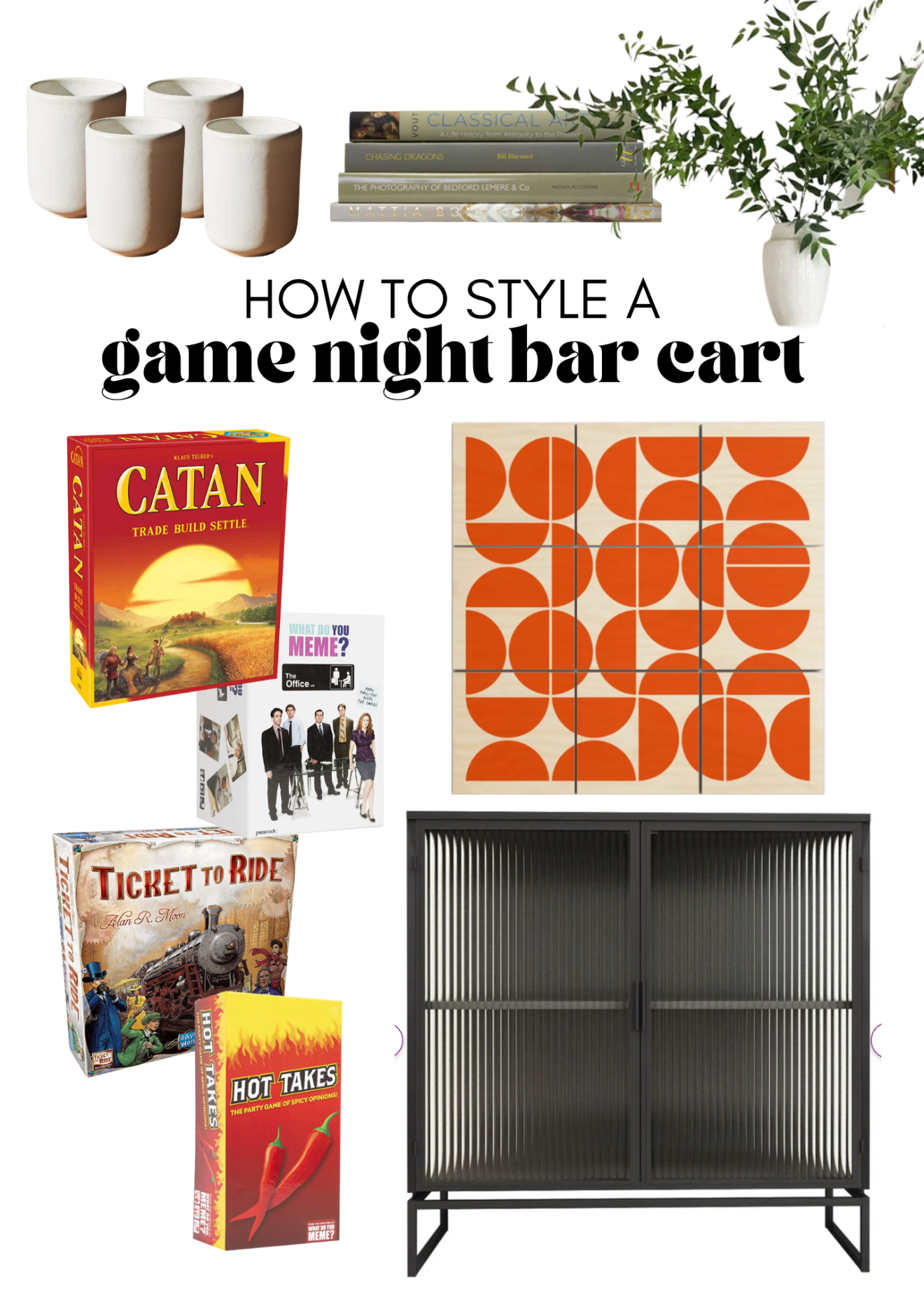 How to Style Your Bar Cart 5 Different Ways - Mozie
