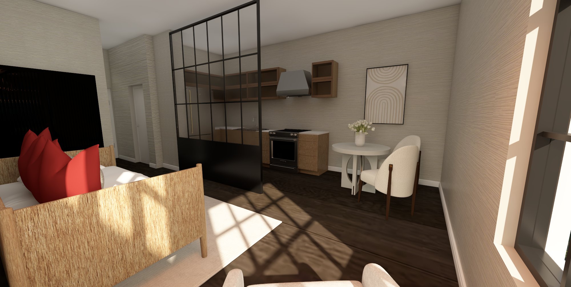 4 Stunning Studio Apartment Design Ideas to Inspire - Mozie