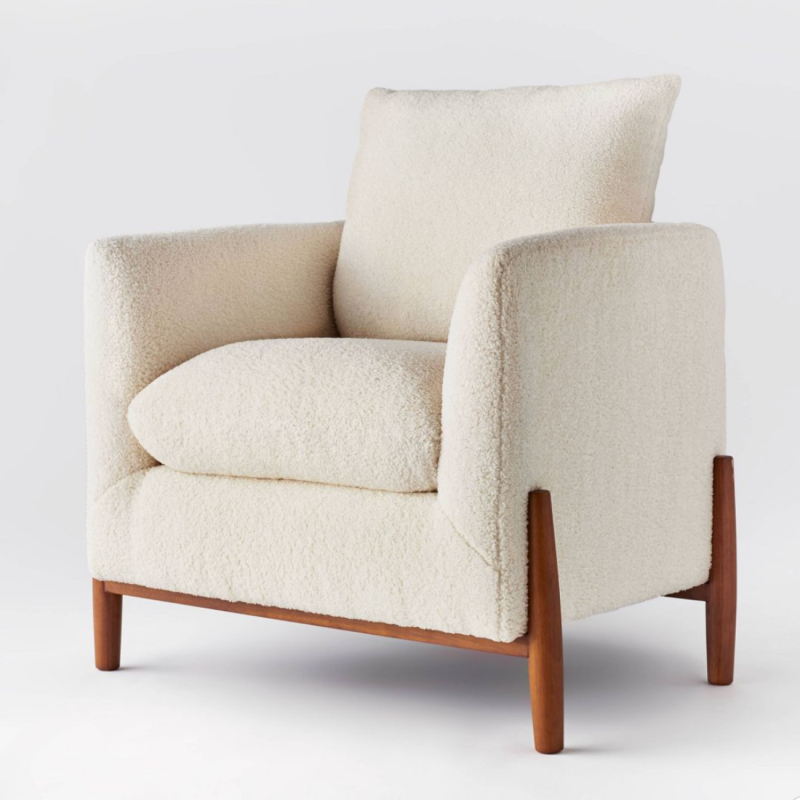 The Best White Accent Chairs that Will Instantly Brighten Your Living ...