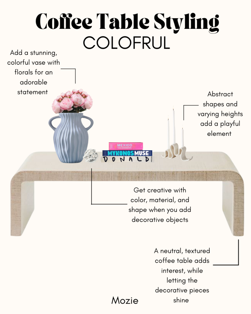 How to Style a Coffee Table 6 Different Ways - Mozie