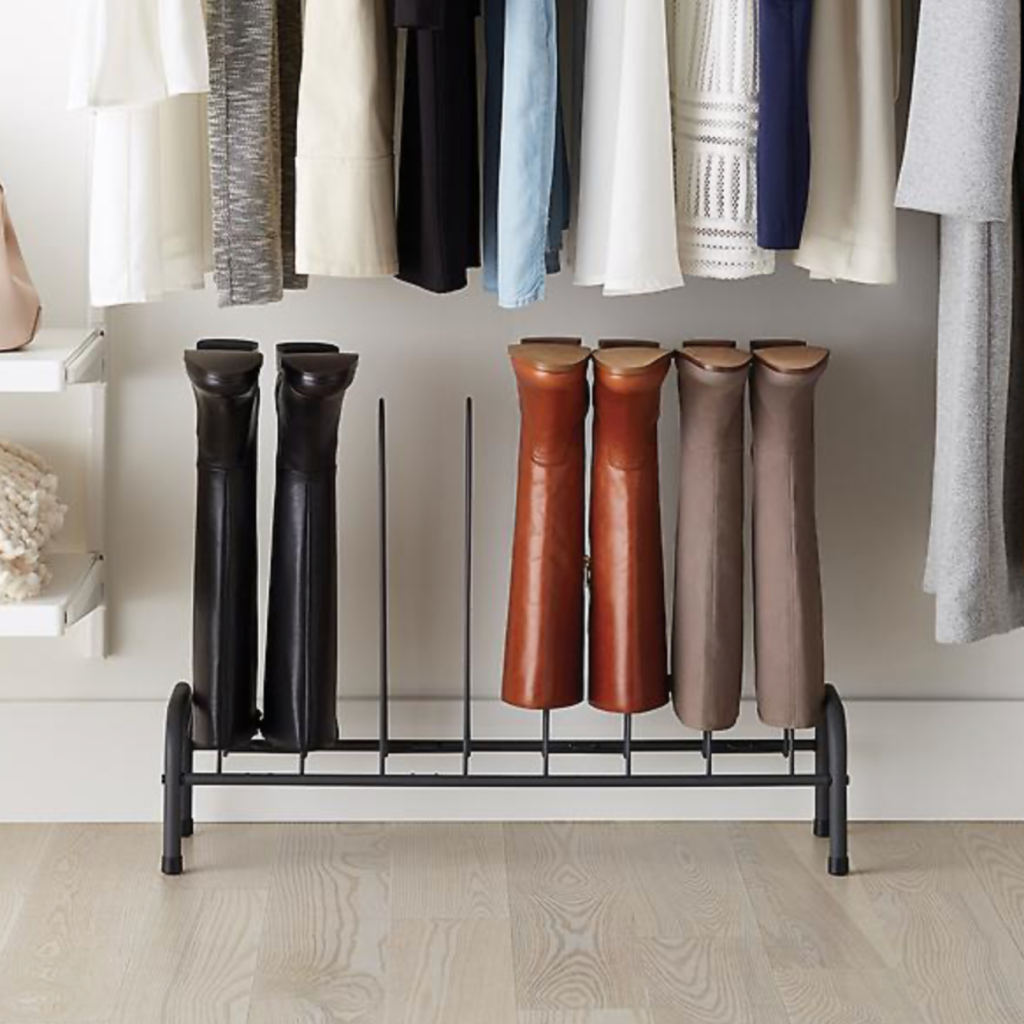 3 Clever Boot Organizers to Help Declutter Your Closet Floor - Mozie