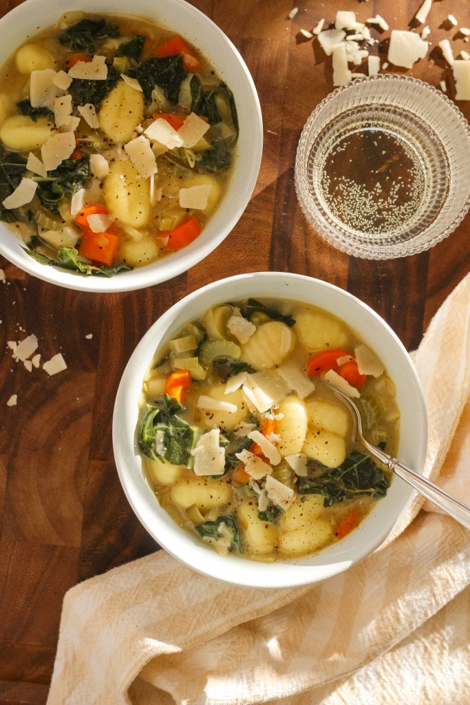 Creamy Vegetable Gnocchi Soup - Mozie