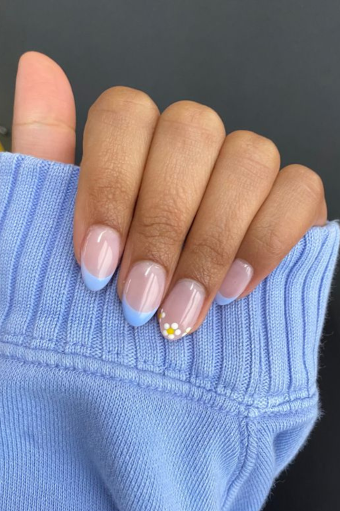 15 Colorful French Tip Nail Ideas for Spring - Mozie