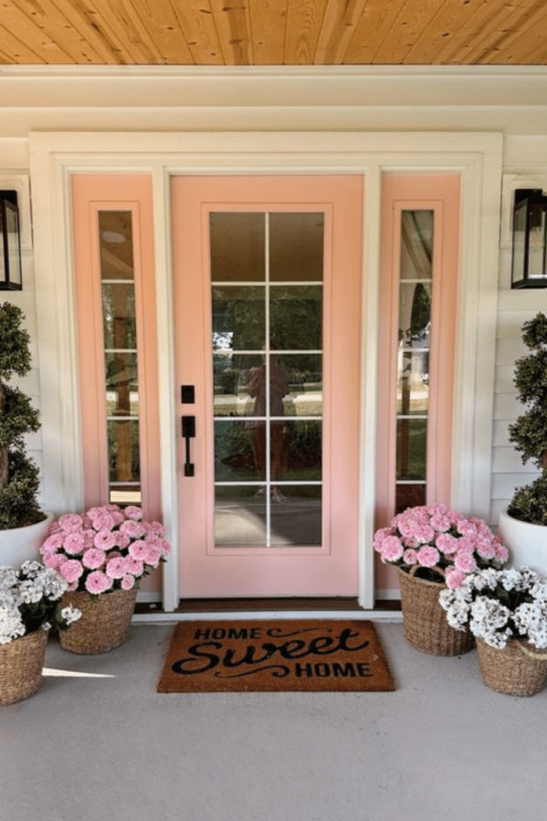 12 Cheerful Spring Front Porch Decor Ideas to Easily Recreate - Mozie