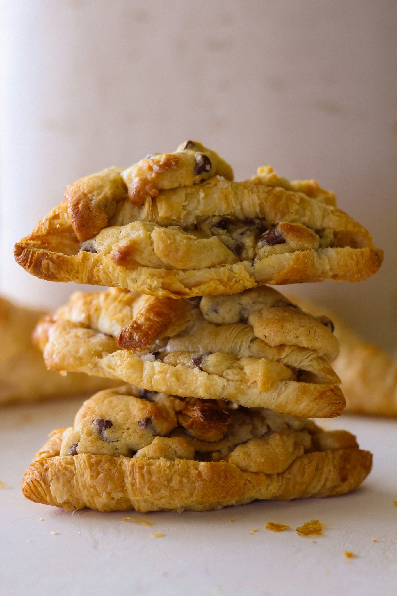 Mini Chocolate Chip Cookie Croissants (Le Crookie) - Mozie