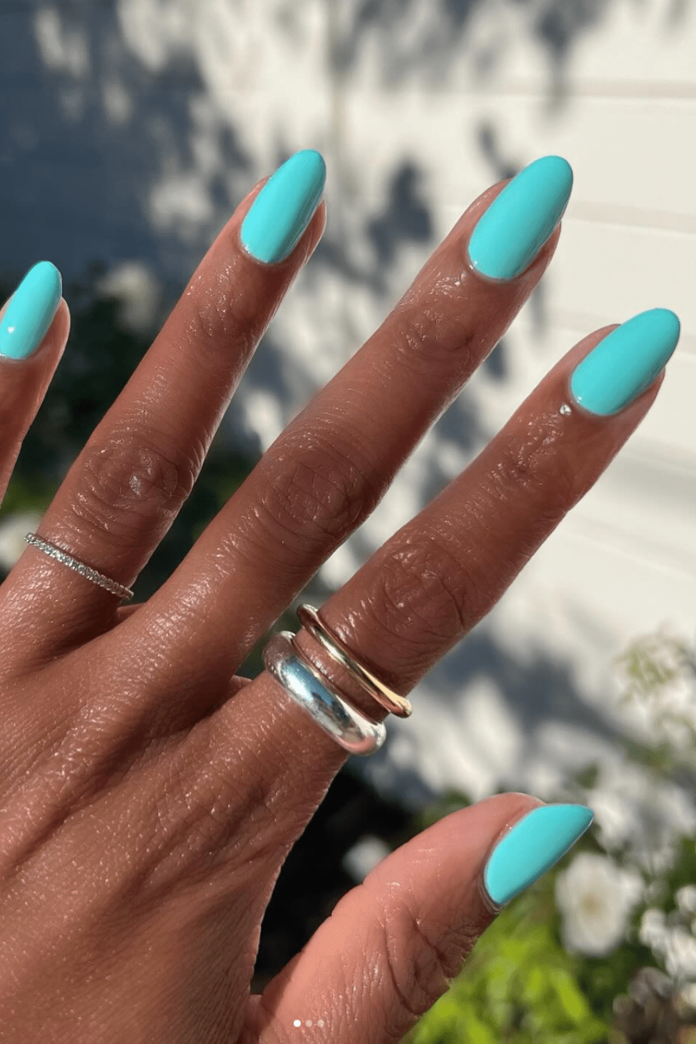 27 Super Cute Blue Nail Ideas You'll Love - Mozie