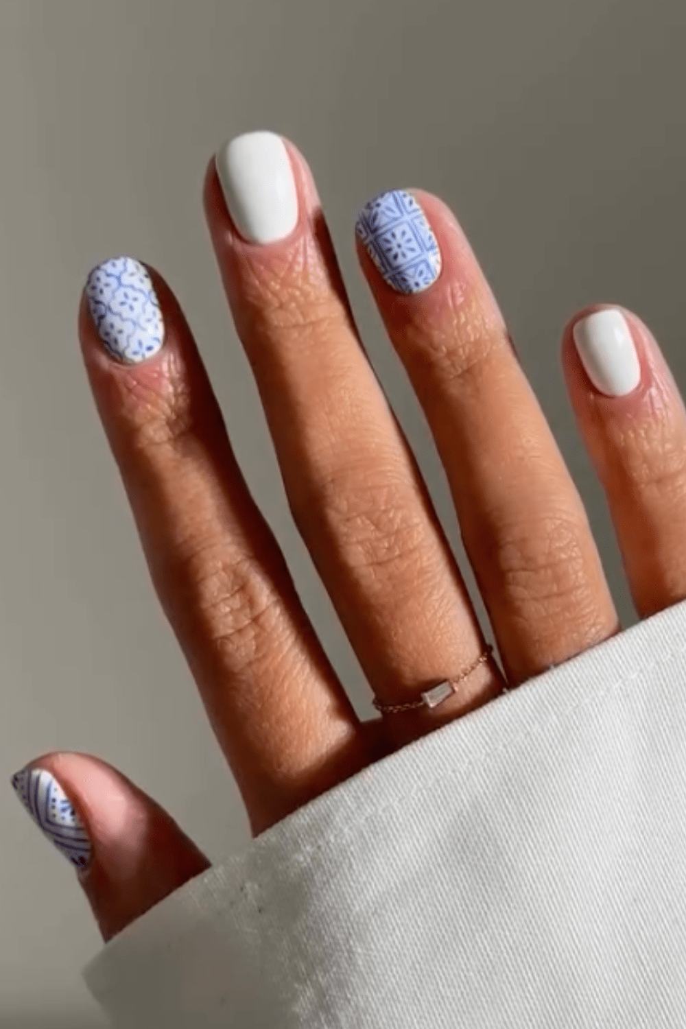 27 Super Cute Blue Nail Ideas You'll Love - Mozie