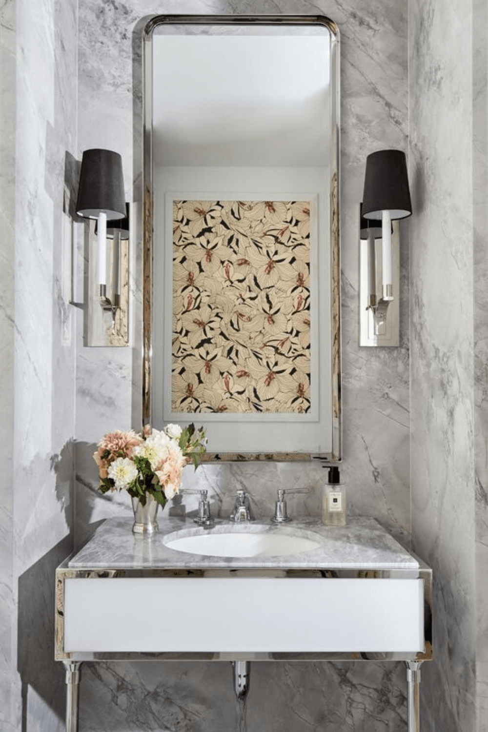These Bold Half Bathroom Designs Are Jam Packed with Personality - Mozie