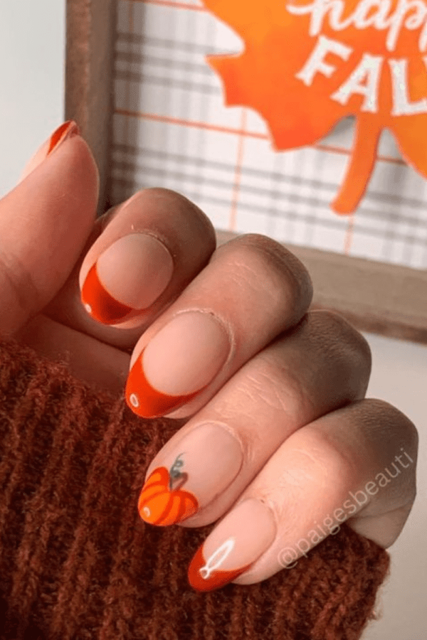 32 Cute Fall Nail Ideas to Try This Season - Mozie