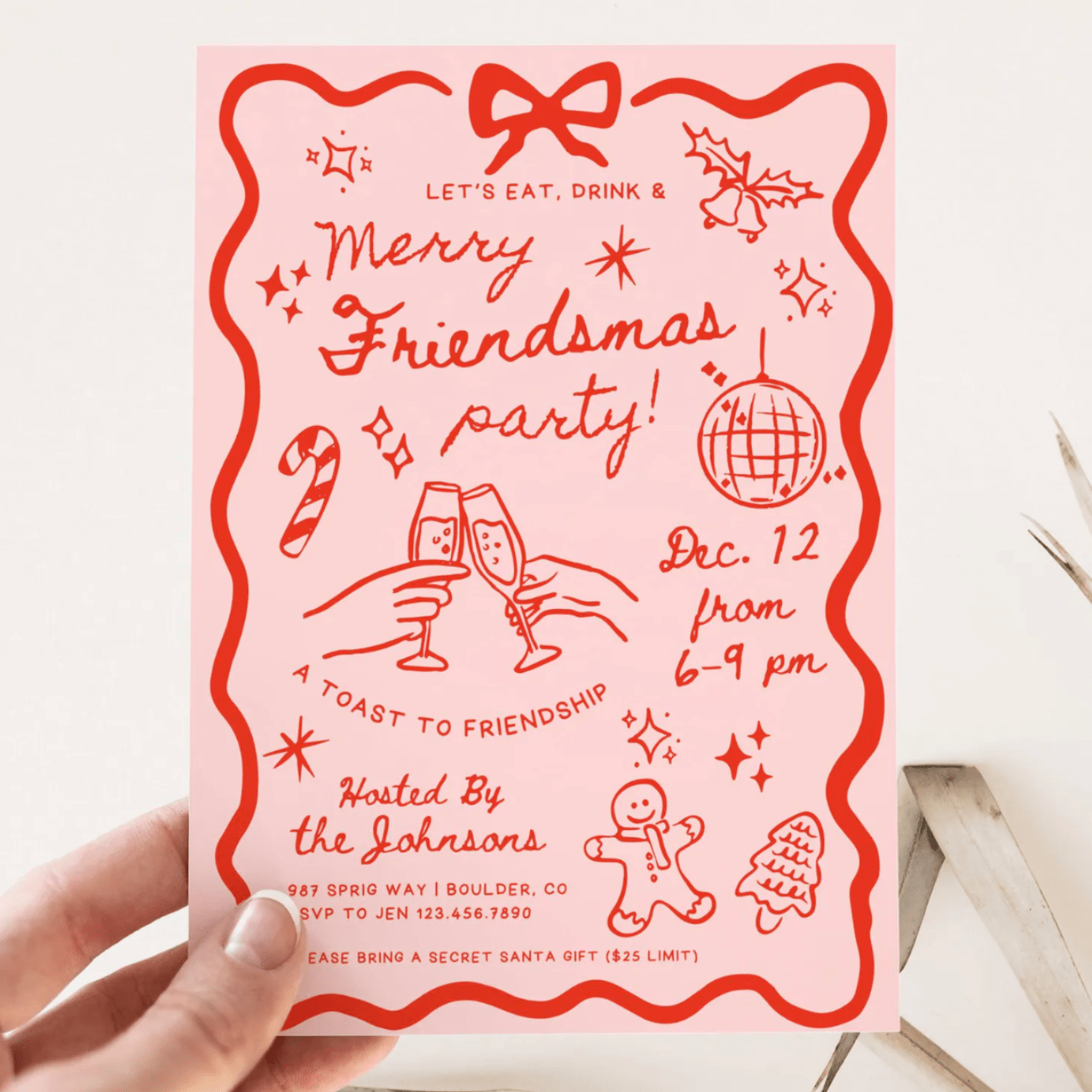 How to Host the Ultimate Friendsmas Party - Mozie