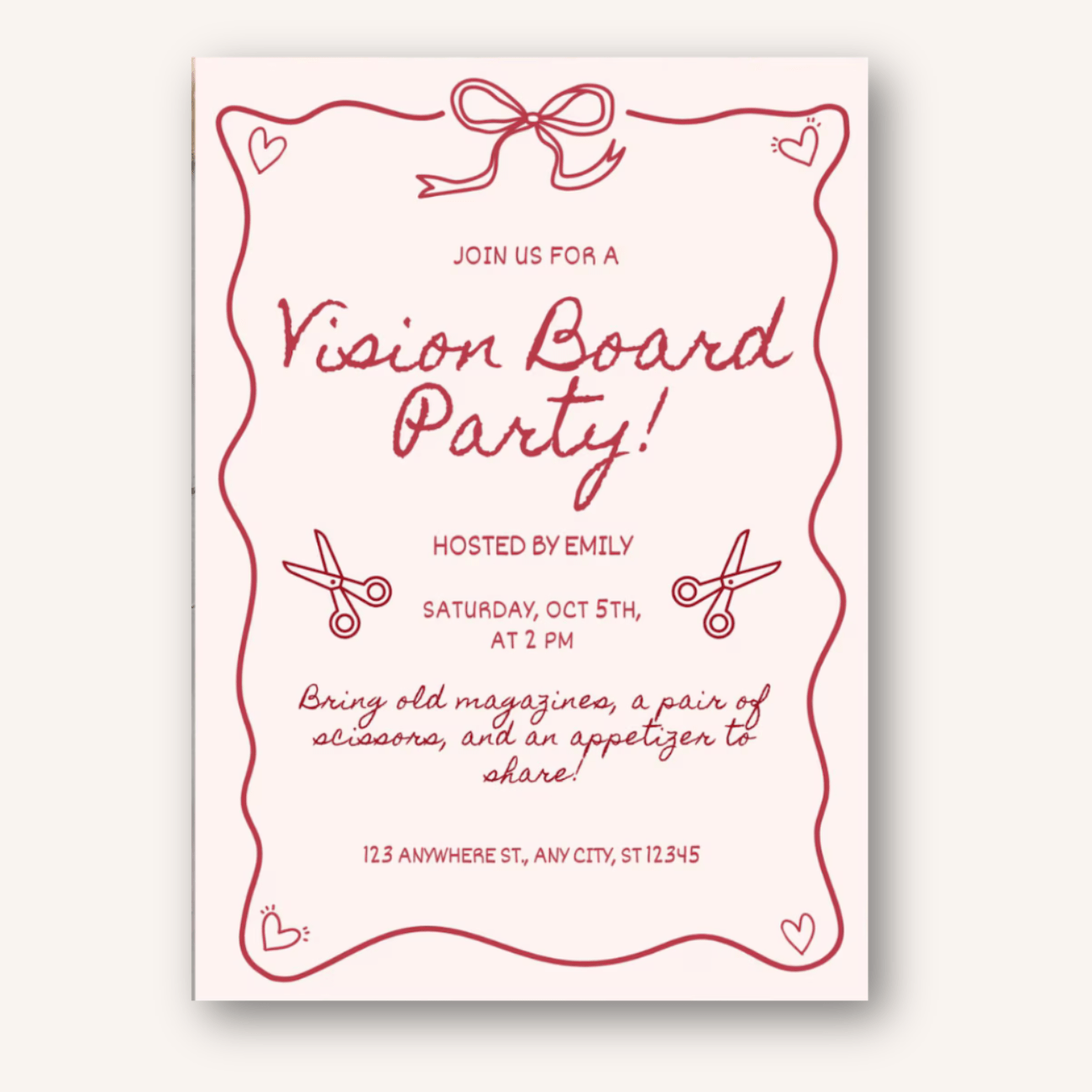 How to Throw a Vision Board Party for the New Year - Mozie