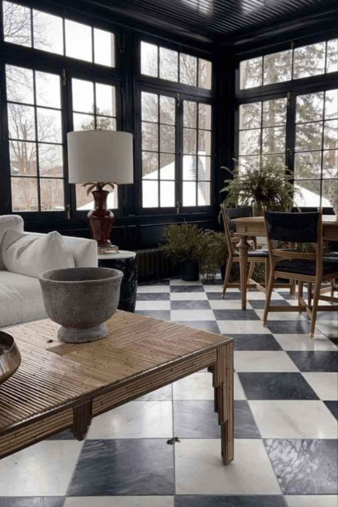 13 Checkerboard Tile Ideas That Add Classic Charm Throughout the Home ...