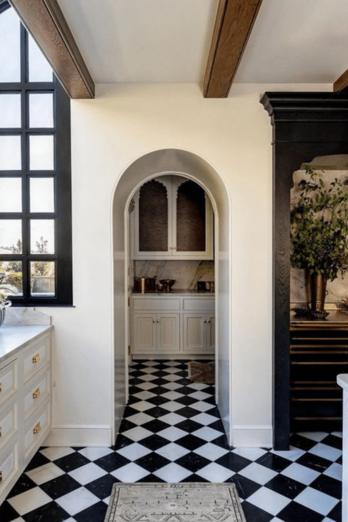 13 Checkerboard Tile Ideas That Add Classic Charm Throughout the Home ...