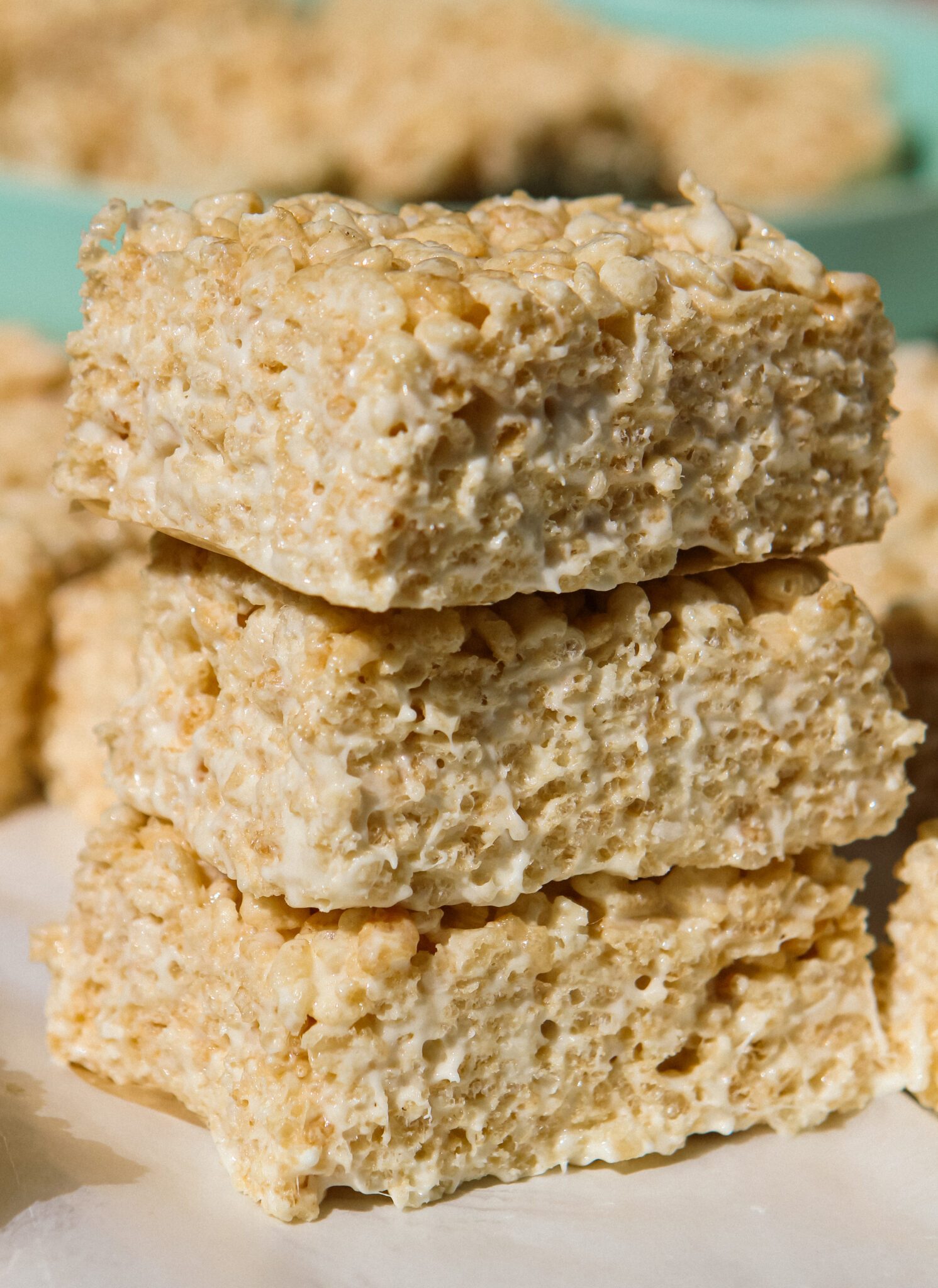 Super Gooey Rice Krispies Treats - Mozie
