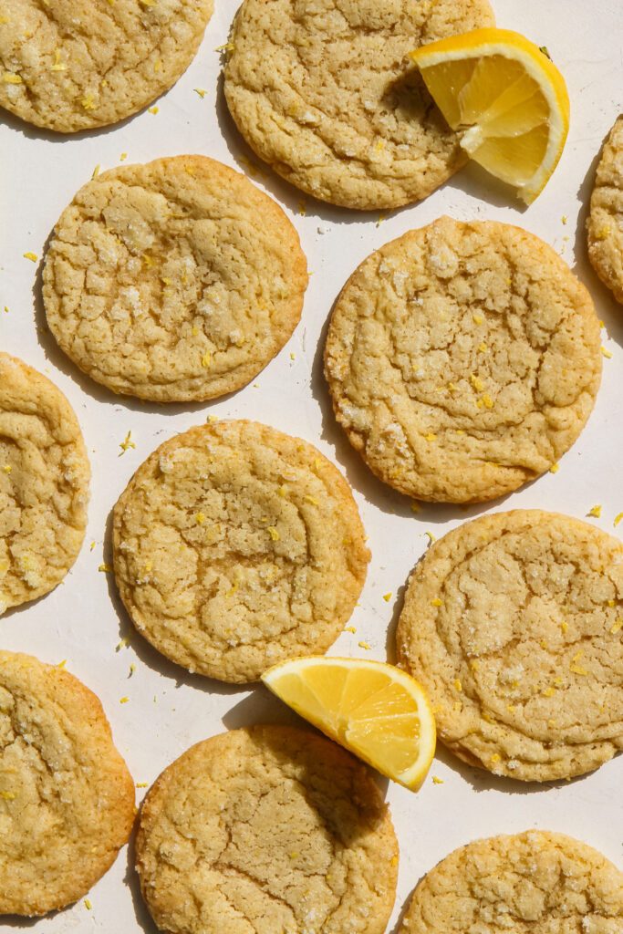 Lemon Sugar Cookies - Mozie