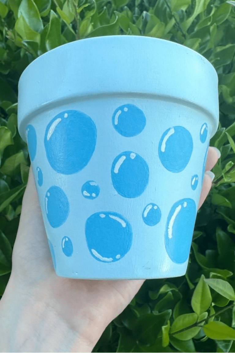 28 Cute Painted Pot Ideas to Copy This Spring - Mozie