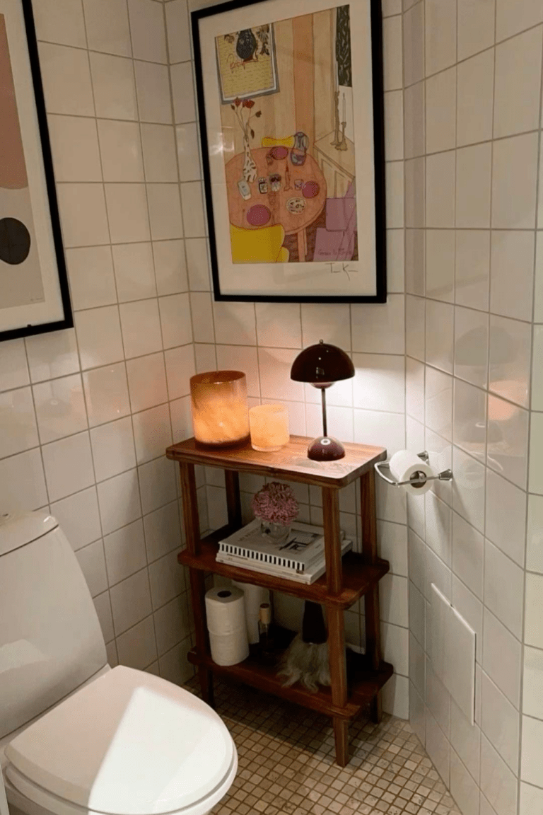 18 Creative Ways to Decorate the Space Above Your Toilet - Mozie